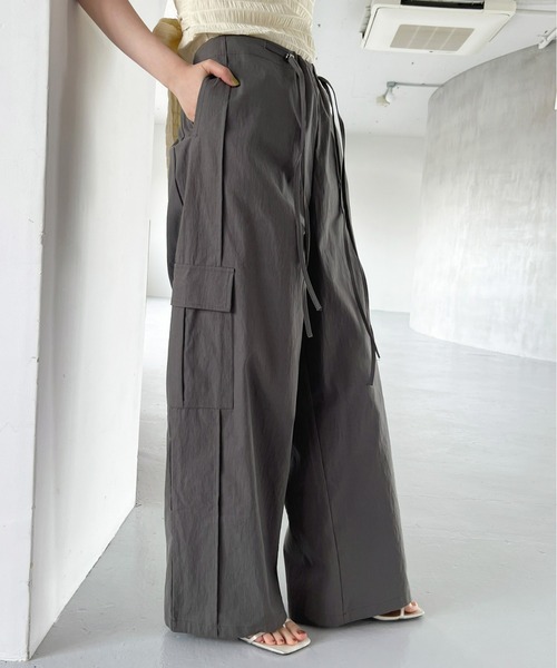 ウエストドロストカーゴパンツ（カーゴパンツ）｜Olu.（オルドット）のファッション通販 - ZOZOTOWN