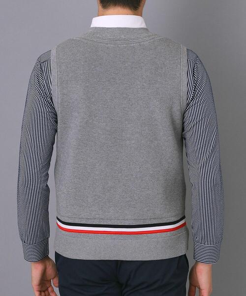 セール】【新レーベル ADABAT NAVY】トラディショナルニットベスト