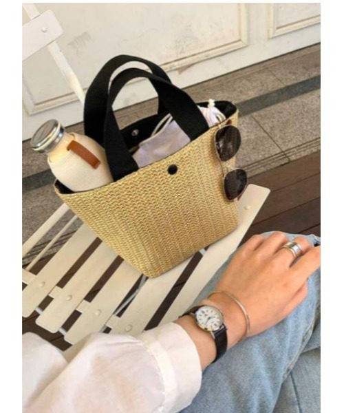 SETUP7（セットアップセブン）の「夏の指名バッグはこれ！【SETUP7】トレンド手提げかごバッグ SCCH（かごバッグ）」 - WEAR