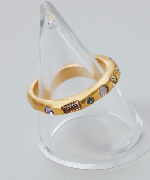 whim（ウィム）の「【whim × GIUNON】Tiny Stone Embed Ring(Pastel）（リング）」 - WEAR