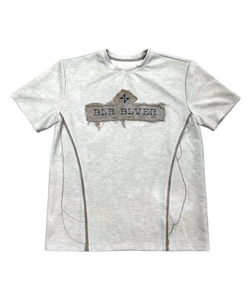 BLR BLUER（ビーエルアールブラー）の「韓国ブランド BLR BLUER ビーエルアールブラー Dyeing Raw-edged T ...