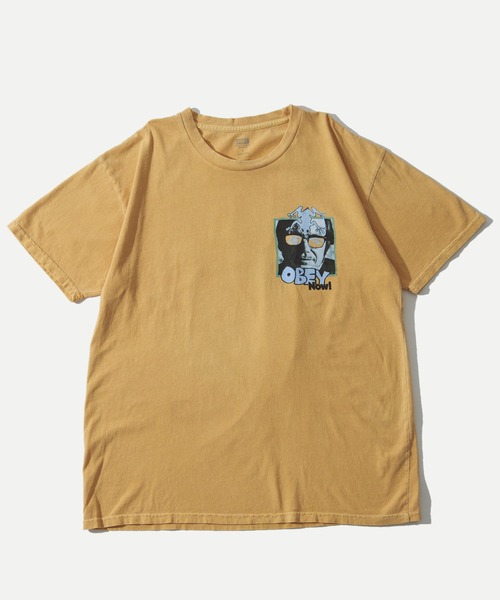 OBEY（オベイ）の「【OBEY】 NOW! TEE（Tシャツ/カットソー）」 - WEAR