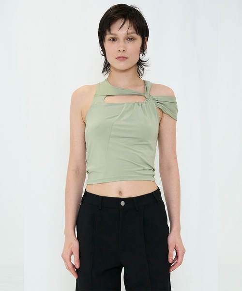 DROOP MUSUBI TOP（タンクトップ）｜VIAVANDA（ヴィアヴァンダ）のファッション通販 - ZOZOTOWN