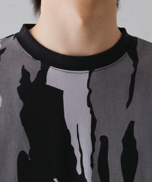 epnok（エプノック）の「ニュアンスプリントルーズロンT（Tシャツ/カットソー）」 - WEAR