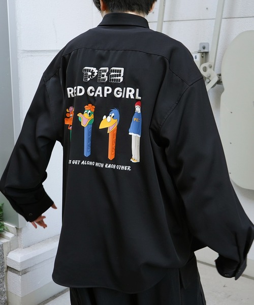 Red Cap Girl（レッドキャプガール）の「【RED CAP GIRL】24SS RCG×PEZシャツ（シャツ/ブラウス）」 - WEAR