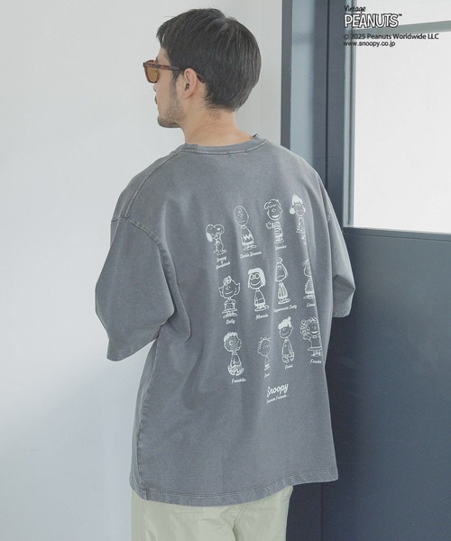 PEANUTS（ピーナッツ）の「【PEANUTS×BAYFLOW】ピーナッツアソートTEE（Tシャツ/カットソー）」 - WEAR