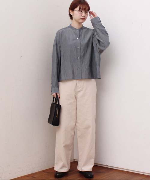 fig London（フィグロンドン）の「Cu/Co rown short shirt（シャツ/ブラウス）」 - WEAR