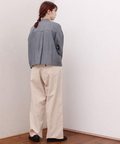 fig London（フィグロンドン）の「Cu/Co rown short shirt（シャツ/ブラウス）」 - WEAR