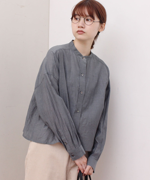 fig London（フィグロンドン）の「Cu/Co rown short shirt（シャツ/ブラウス）」 - WEAR