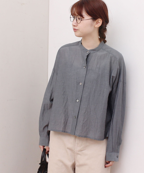 fig London（フィグロンドン）の「Cu/Co rown short shirt（シャツ/ブラウス）」 - WEAR