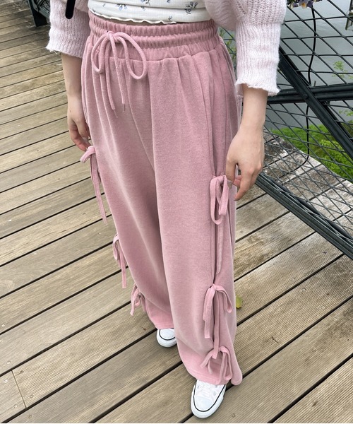 choupinet（シュピネ）の「リボン ワイドパンツ（その他パンツ）」 - WEAR