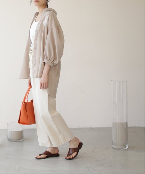 frames RAY CASSIN（フレームスレイカズン）の「【WEB限定】ボリュームスリーブ刺繍ブラウス（シャツ/ブラウス）」 - WEAR