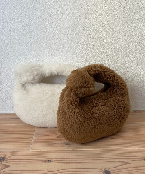 wee9s（ウィークス）の「poodle boa bag / プードルミニボアバッグ（ハンドバッグ）」 - WEAR