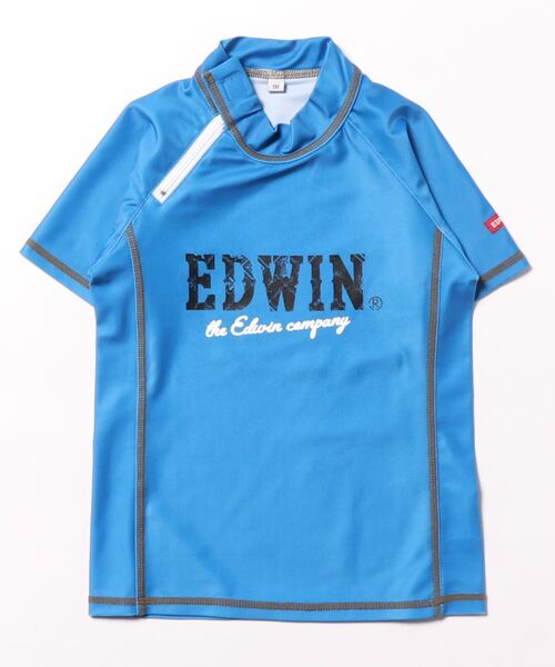 EDWIN（エドウィン）の「【EDWIN/エドウィン】EW半袖ラッシュ キッズラッシュガード（ラッシュガード）」 - WEAR