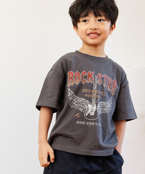 【セール】ROCK STAR半袖Tシャツ 80～140cm（Tシャツ/カットソー）｜MAKE YOUR DAY（メイクユアデイ）のファッション通販 - ZOZOTOWN