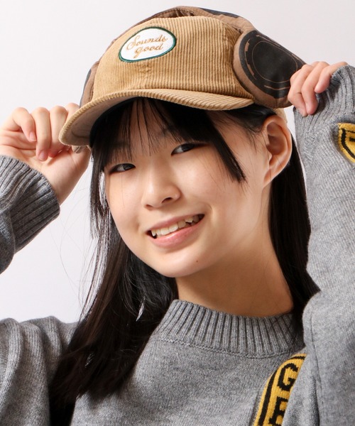 Sense of Grace（センスオブグレース）の「HEADPHONE CAP KIDS ヘッドフォンキャップ キッズ（キャップ）」 - WEAR