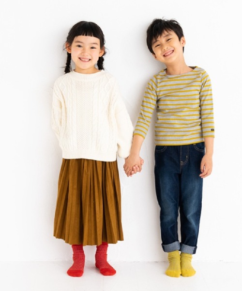 stample（スタンプル）の「うら糸配色リブクルーソックス3P（ソックス/靴下）」 - WEAR