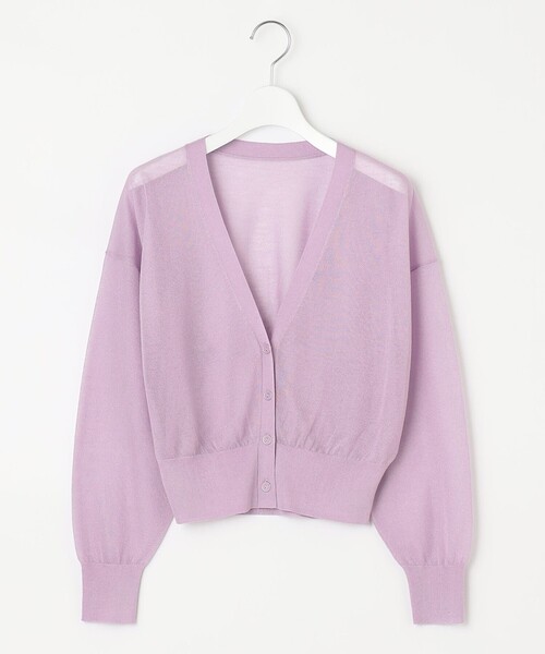 Feroux（フェルゥ）の「【洗える】Vネックシアー カーデ（カーディガン/ボレロ）」 - WEAR