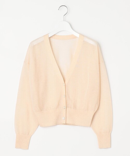 Feroux（フェルゥ）の「【洗える】Vネックシアー カーデ（カーディガン/ボレロ）」 - WEAR