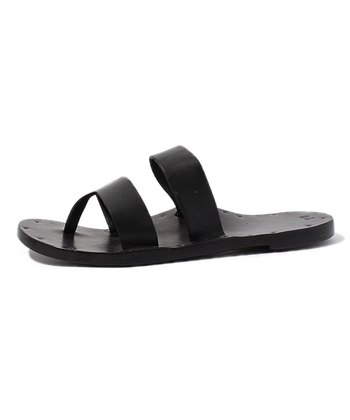 SHIPS（シップス）の「BARBARA SHAUM: レザー サンダル（サンダル）」 - WEAR