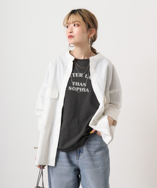 Quelle Chance（ケルシャンス）の「Quelle chance シャンブレービッグポケットシャツ（シャツ/ブラウス）」 - WEAR