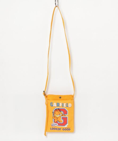 093 GARFIELD MINI SHOULDER BAG / ガーフィールド ミニ ショルダーバッグ（その他雑貨）｜ガラクタ貿易（ガラクタ ...