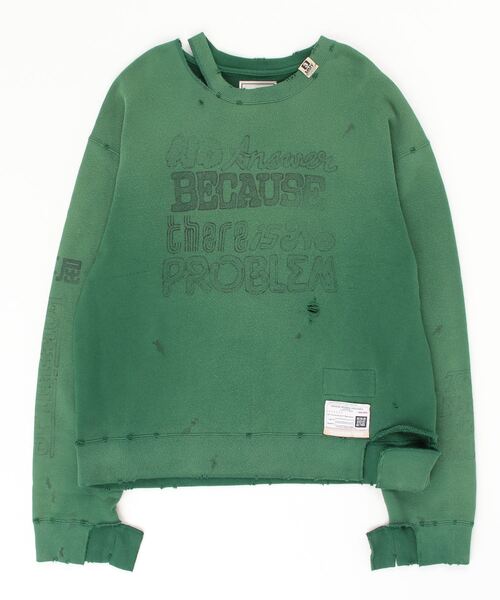 Maison MIHARA YASUHIRO（メゾンミハラヤスヒロ）の「Distressed Pullover（スウェット）」 - WEAR
