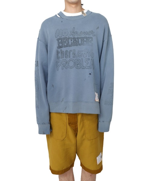 Maison MIHARA YASUHIRO（メゾンミハラヤスヒロ）の「Distressed Pullover（スウェット）」 - WEAR