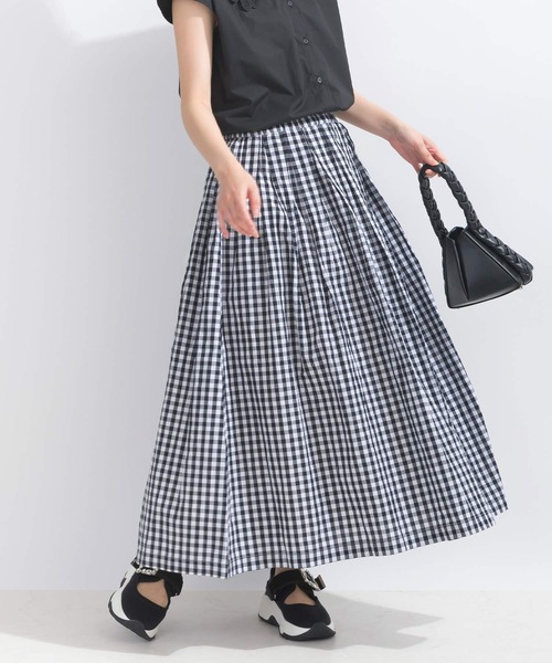 PICCIN（ピッチン）の「【WEB限定】ギンガムチェックコットンフレアスカート（スカート）」 - WEAR