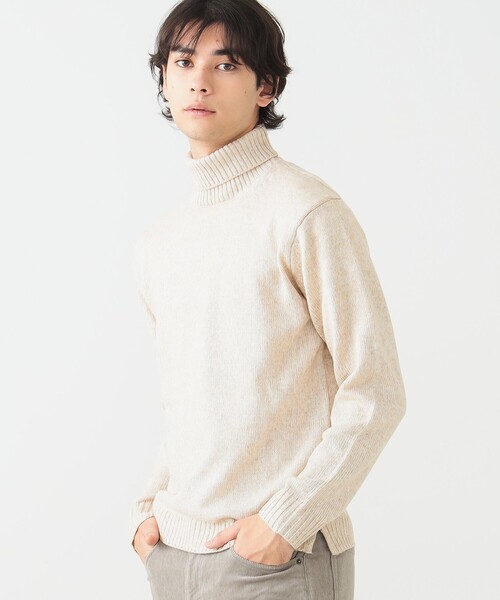 BEAMS HEART（ビームスハート）の「メランジ タートルネック ニット 24FW（S～XL・手洗い可能）（ニット/セーター）」 - WEAR