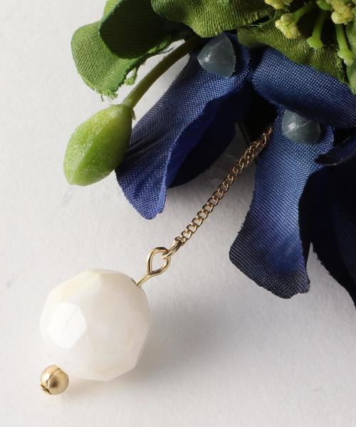 UNITED ARROWS（ユナイテッドアローズ）の「WEB限定＜TNC（ティンク）＞コサージュ WHITE †（ブローチ/コサージュ）」 - WEAR