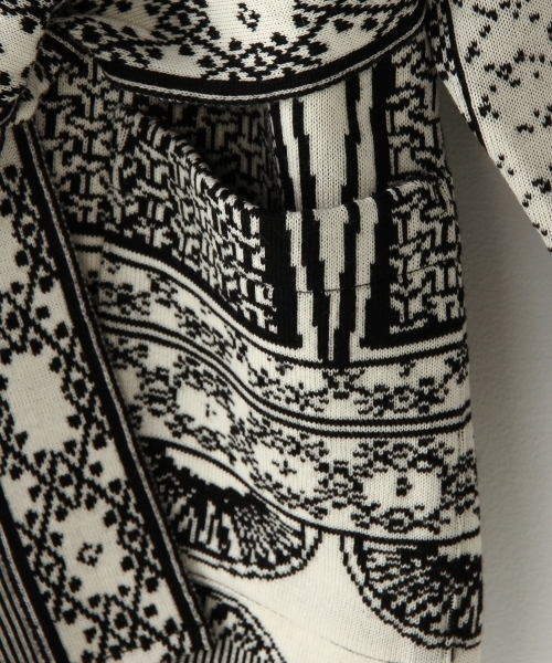 BEAUTY&YOUTH UNITED ARROWS（ビューティーアンドユースユナイテッドアローズ）の「＜IKIJI ＞ JACQUARD GOWN/ｶﾞｳﾝ（カーディガン/ボレロ）」 - WEAR