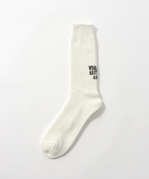 Whimsy（ウィムジー）の「【Whimsy / ウィムジー】WAFFLE SOCKS（ソックス/靴下）」 - WEAR