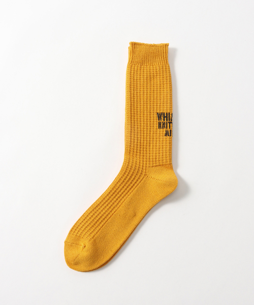 Whimsy（ウィムジー）の「【Whimsy / ウィムジー】WAFFLE SOCKS（ソックス/靴下）」 - WEAR