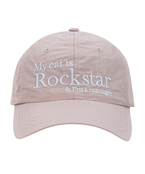 JOEGUSH（ジョーガッシュ）の「My cat is Rockstar Baseball cap（キャップ）」 - WEAR