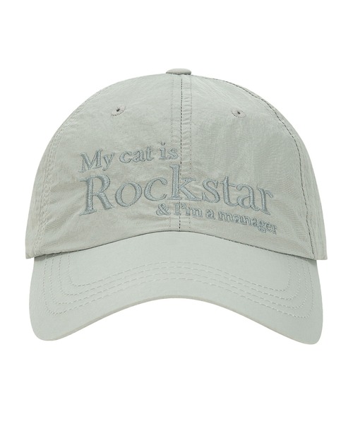 JOEGUSH（ジョーガッシュ）の「My cat is Rockstar Baseball cap（キャップ）」 - WEAR