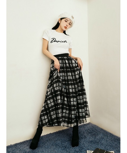 Darich（ダーリッチ）の「エンブロイダリーパールTシャツ（Tシャツ/カットソー）」 - WEAR