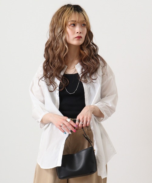 Quelle Chance（ケルシャンス）の「Quelle chance 肩シシュウブラウス（シャツ/ブラウス）」 - WEAR