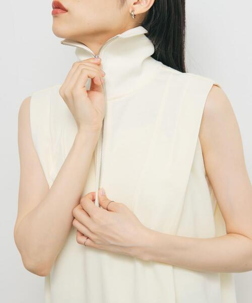 KBF（ケイビーエフ）の「ハーフZIPカットワンピース（ワンピース）」 - WEAR