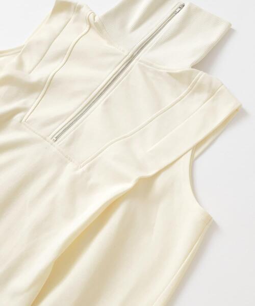 KBF（ケイビーエフ）の「ハーフZIPカットワンピース（ワンピース）」 - WEAR