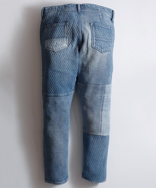 FDMTL（ファンダメンタル）の「FDMTL ファンダメンタル / BORO PATCHWORK PANTS 3YR WASH ボロパッチワークパンツ3YRウォッシュ / FA21/PN13U ...