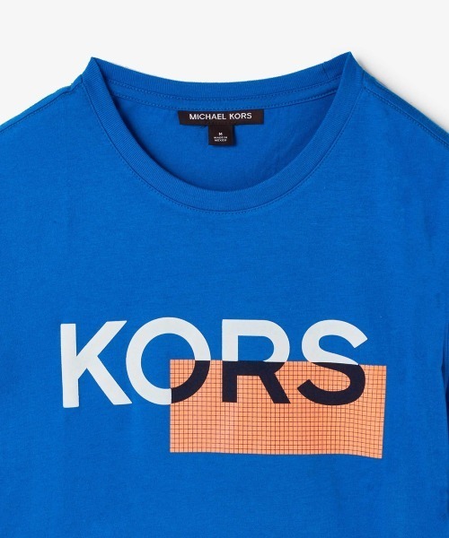 MICHAEL KORS（マイケルコース）の「TECH BLOCK KORS TEE（Tシャツ/カットソー）」 - WEAR