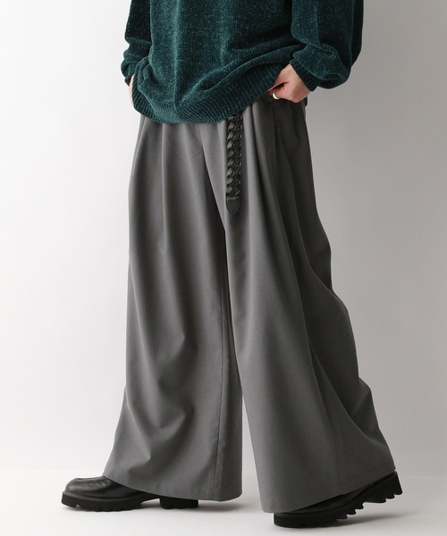 RAGEBLUE（レイジブルー）の「【WEB限定】TRストレッチ/スーパーワイドタックスラックス（スラックス）」 - WEAR