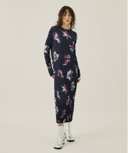 【AMERI/アメリ】NEON FLOWER I LINE DRESS（ワンピース）｜Ameri（アメリ）のファッション通販 - ZOZOTOWN