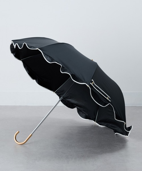 SETUP7（セットアップセブン）の「【SETUP7】PUペプラムトップレス UVカット 晴雨兼用 折りたたみ傘 23534 CLIR（折りたたみ傘）」 - WEAR