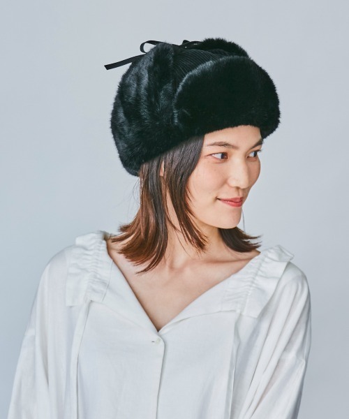 OVERRIDE（オーバーライド）の「OVERRIDE CORDUROY FUR TRAPPER SG（ハット）」 - WEAR