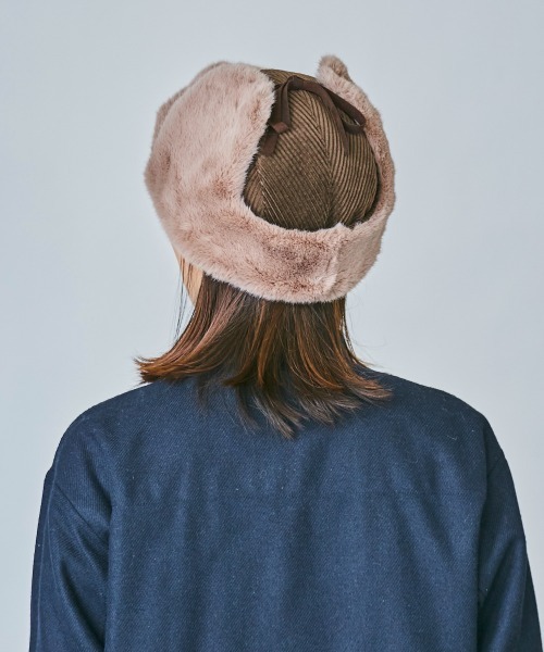 OVERRIDE（オーバーライド）の「OVERRIDE CORDUROY FUR TRAPPER SG（ハット）」 - WEAR