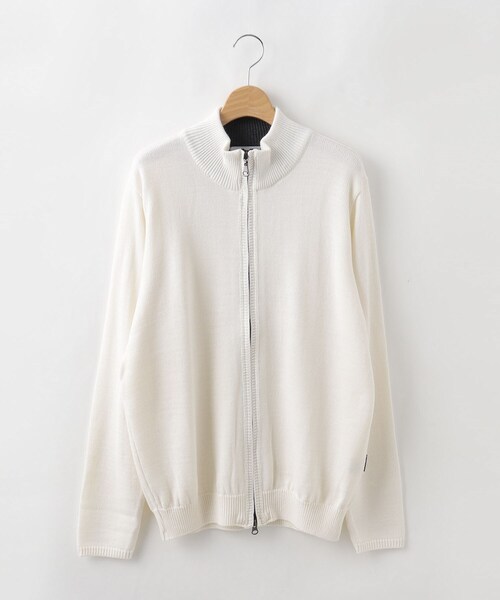 &Bridge（アンドブリッジ）の「 charee braver ジップ前開きウールカーデ（カーディガン/ボレロ）」 - WEAR