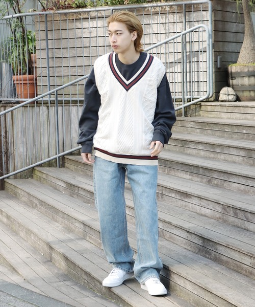 CAL O LINE（キャルオーライン）の「CAL O LINE/キャルオーライン TILDEN VEST ベスト（ベスト）」 - WEAR