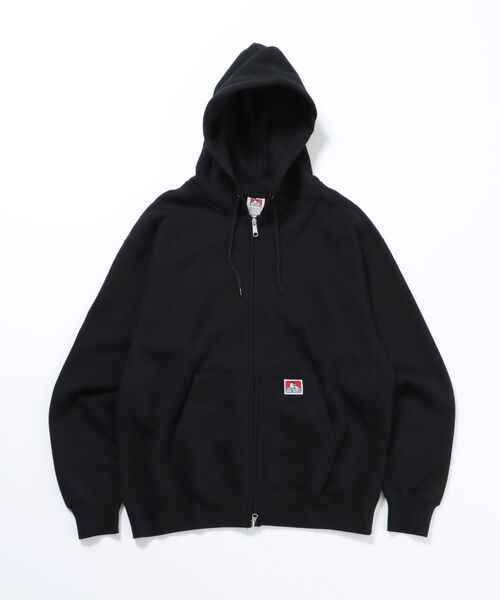 BEN DAVIS（ベンデイビス）の「【BEN DAVIS(ベンデイビス)】HEAVY SWEAT ZIP HOODIE / ワンポイント ...